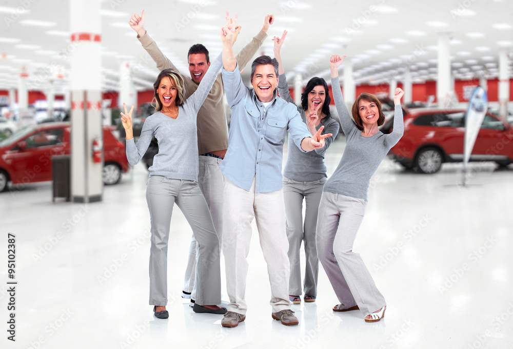 Happy People In Cars