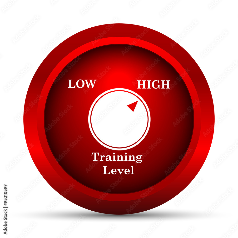Training level icon Stock Illustration | Adobe Stock