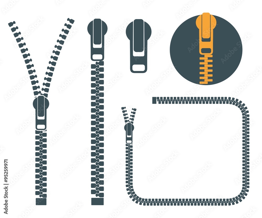 Zip Stock Vector | Adobe Stock