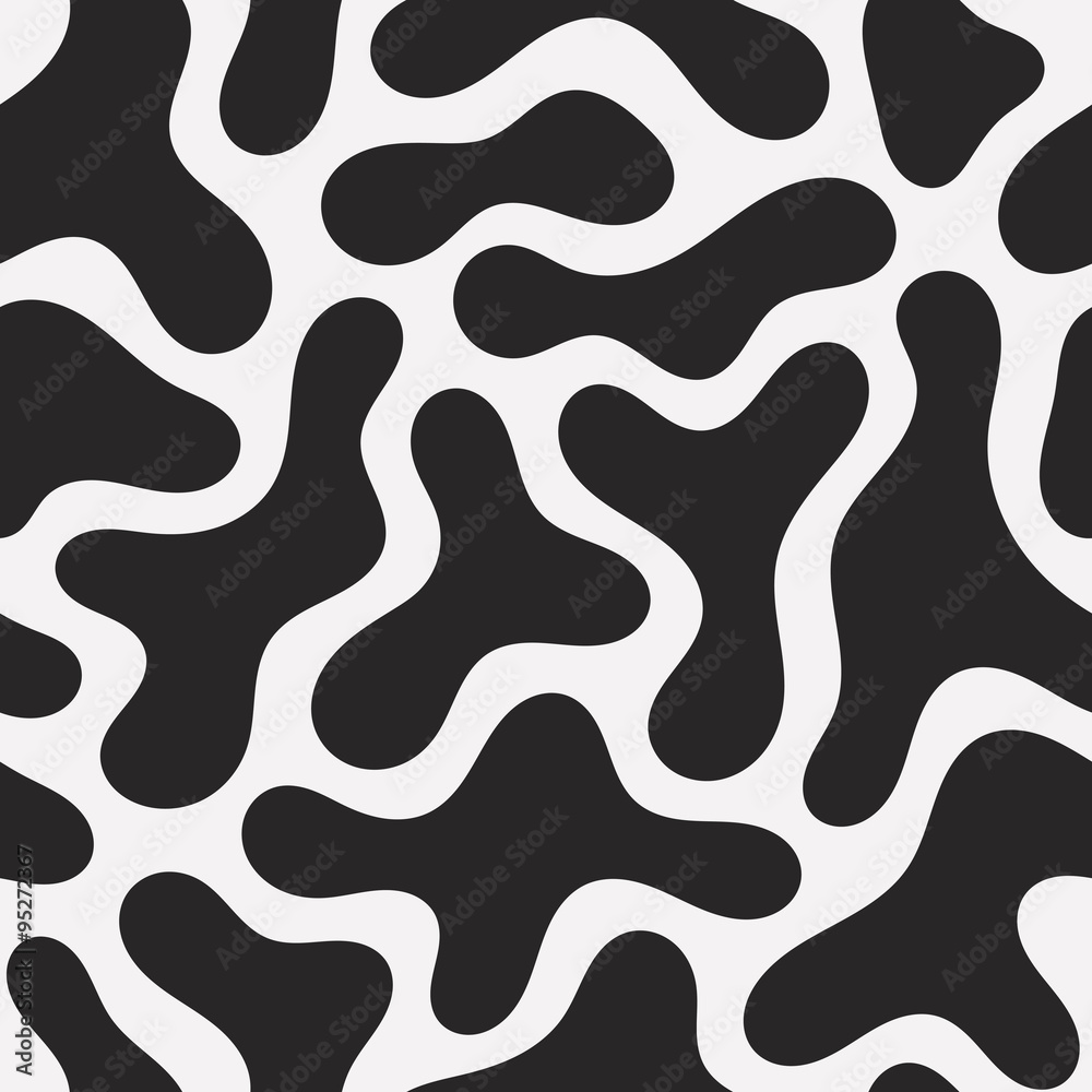 Abstract background - black and white spotty background Stock Vector ...