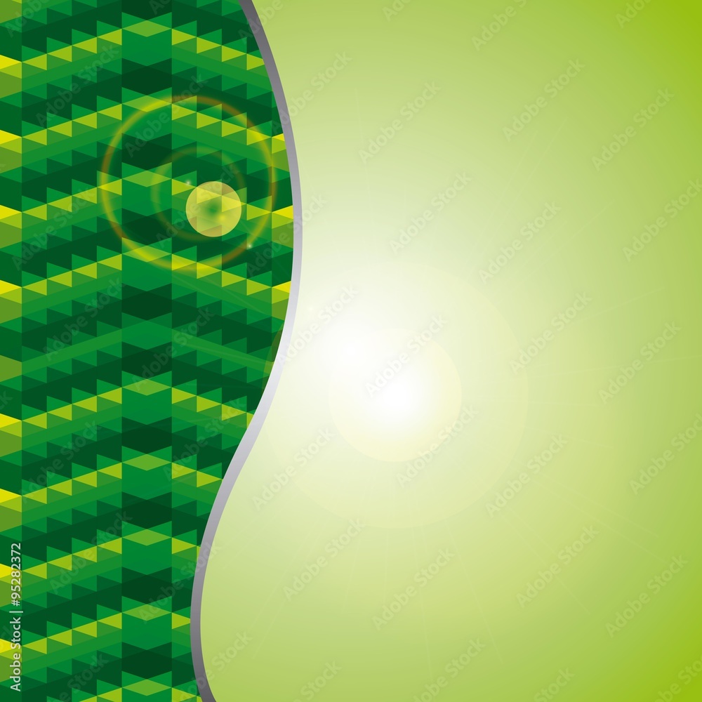 green background design Stock Vector | Adobe Stock