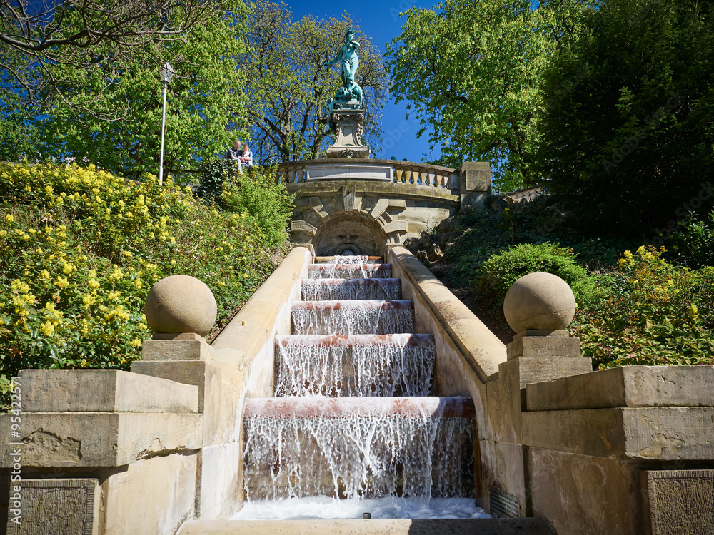 Fotografia do Stock: Galatea-Brunnen am Eugensplatz Stuttgart | Adobe Stock