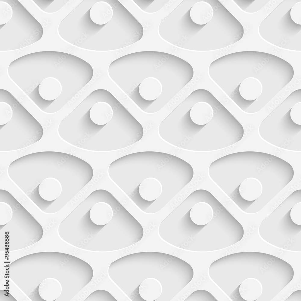 Seamless Triangle and Circle Pattern Stock Vector | Adobe Stock