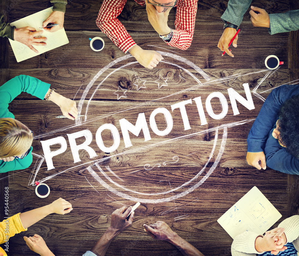 Promotion Marketing Branding Commercial Advertising Concept Stock Photo ...