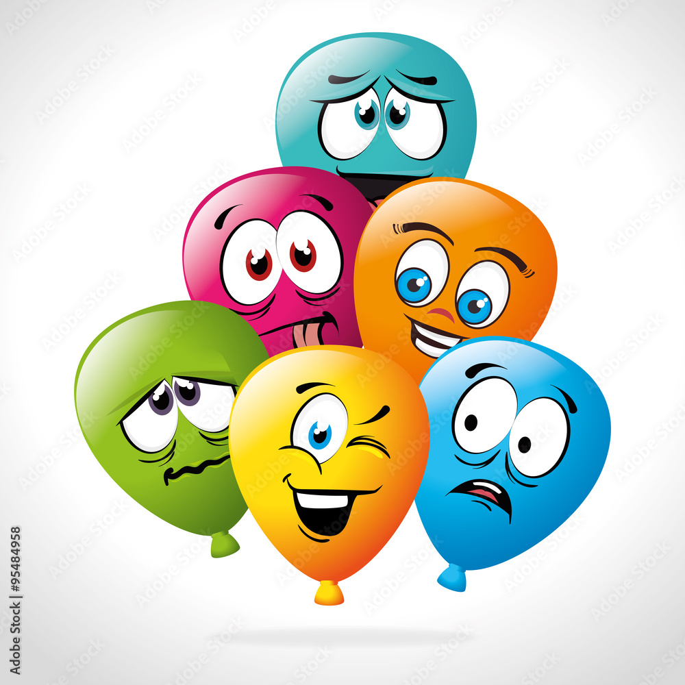 Cartoon emoticon graphic Stock Vector | Adobe Stock