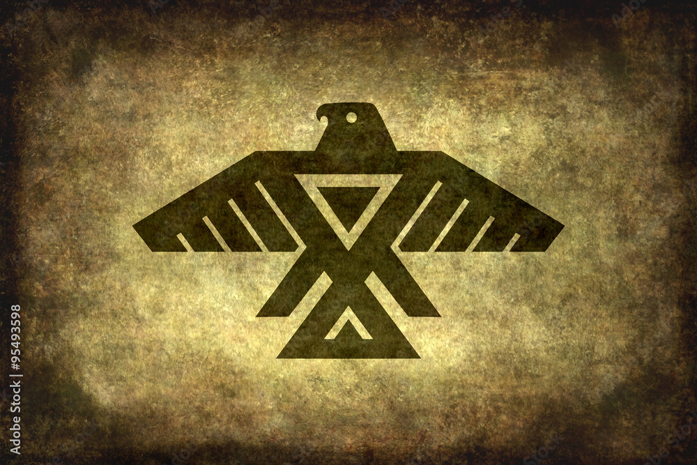 Native American Thunderbird Design