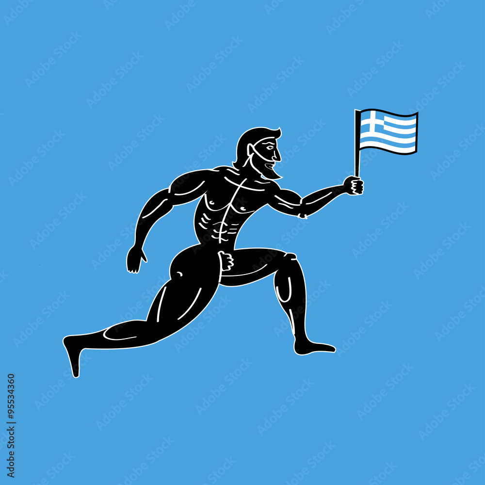 Ancient Spartan Flag