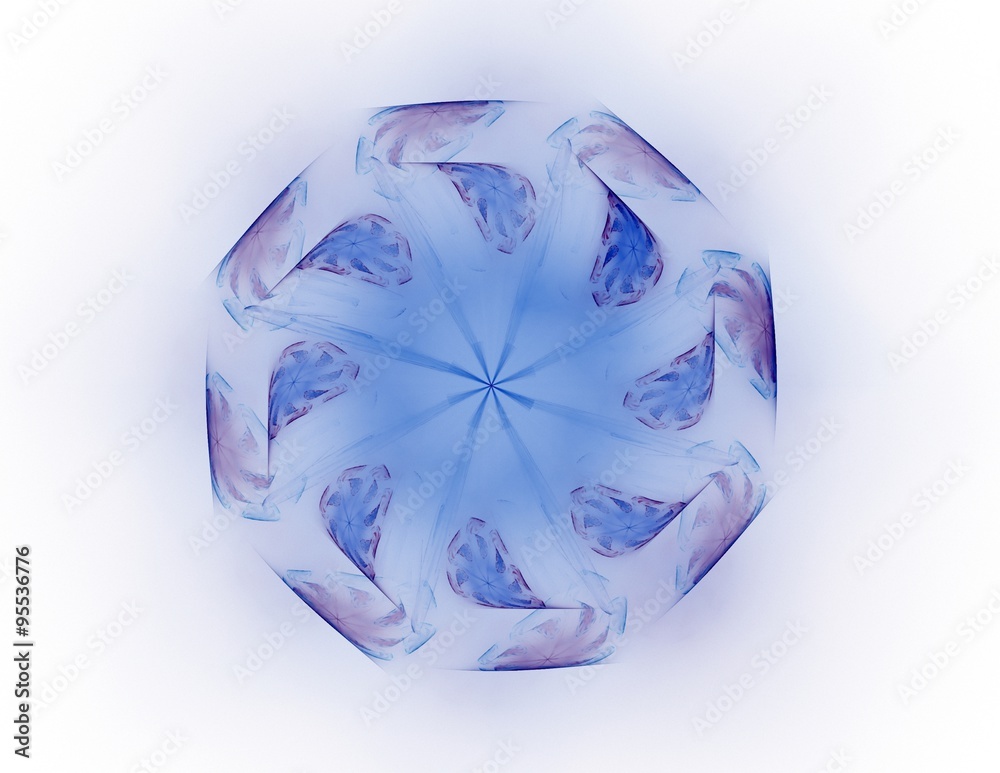 Abstract fractal patterns and shapes. Fractal texture. The colors in ...