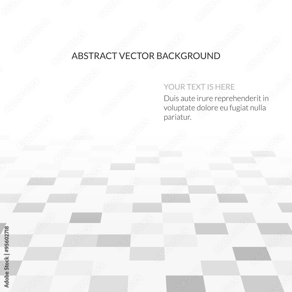 Abstract vector white background with empty space. Illustration of ...
