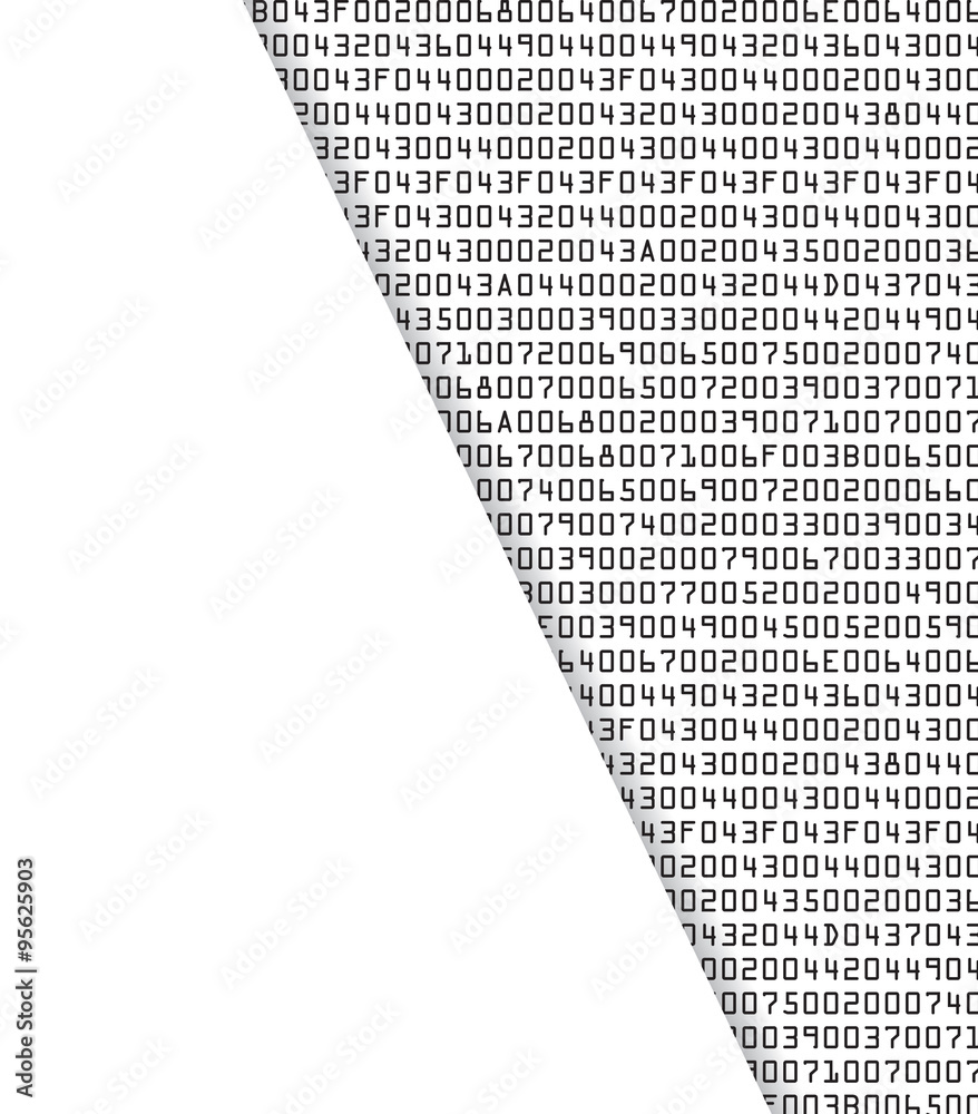 Black and white security background with HEX-code Stock Vector | Adobe ...