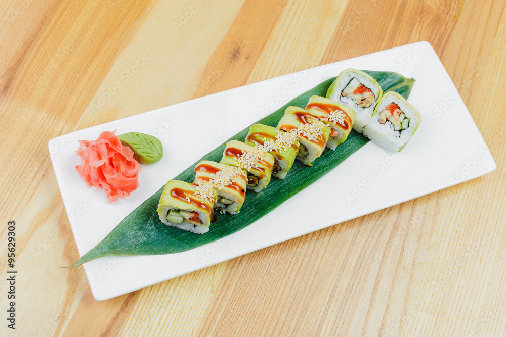 Sushi roll Stock Photo | Adobe Stock