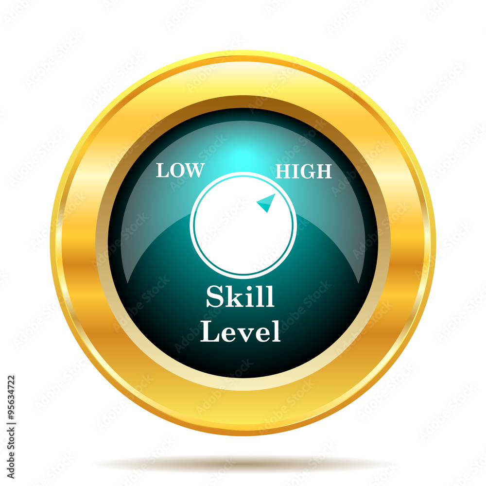 Skill level icon Stock Illustration | Adobe Stock