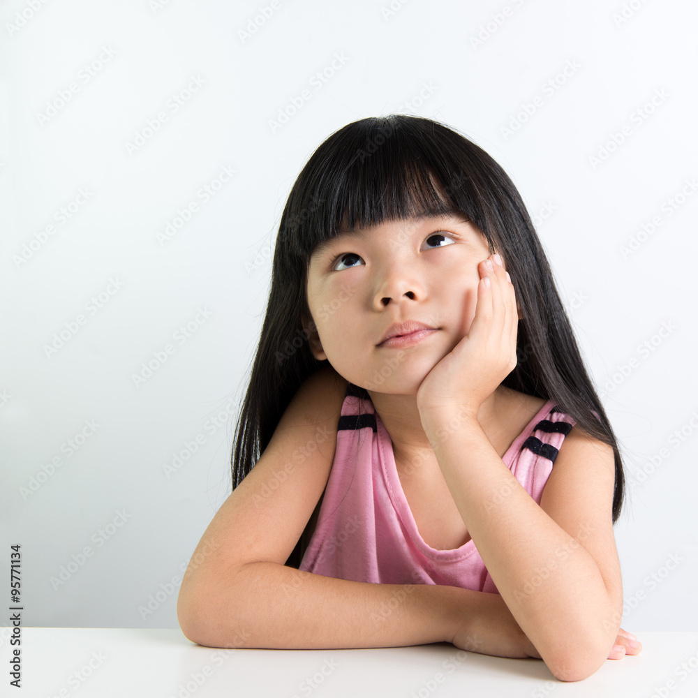 Child thinking Stock Photo | Adobe Stock Child thinking Stock Photo | Adobe Stock
