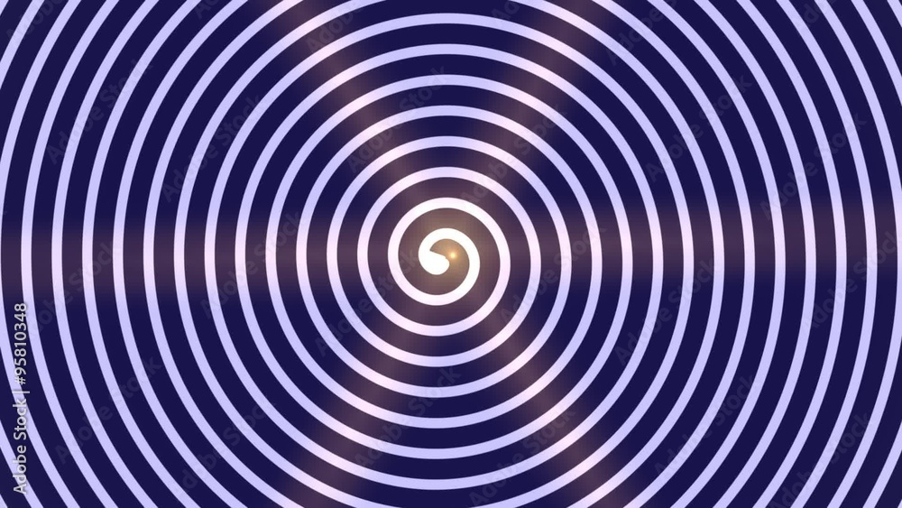 Flashing hypnotic spiral animation Stock Video | Adobe Stock