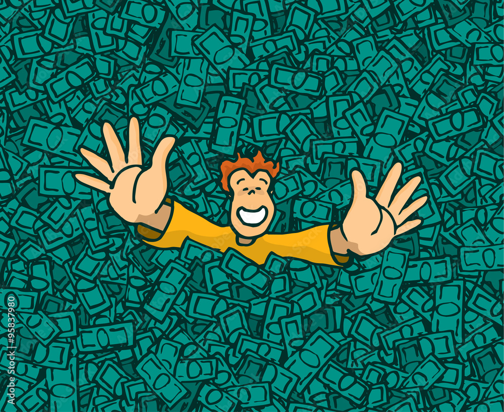 Swiming In Money