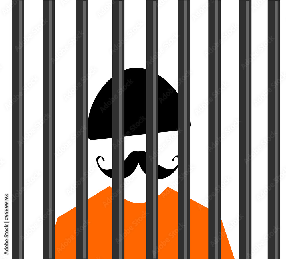 Behind Bars Clipart