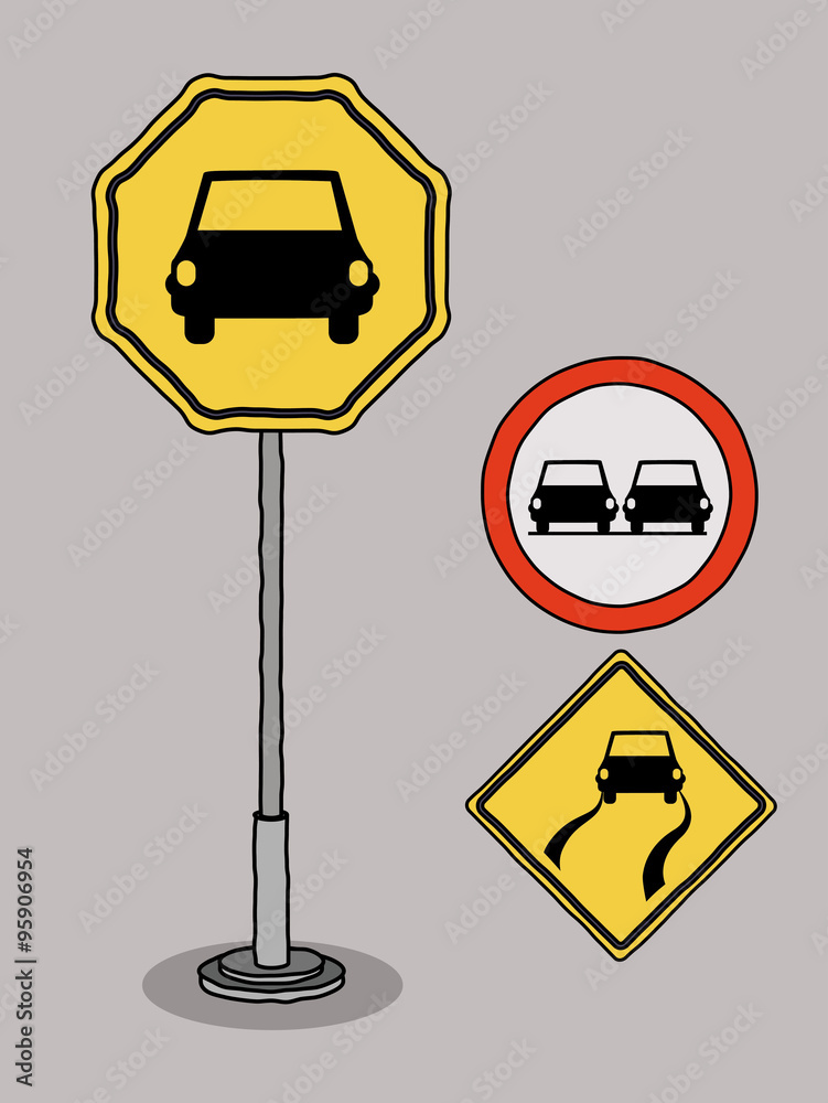 traffic signals design Stock Vector | Adobe Stock