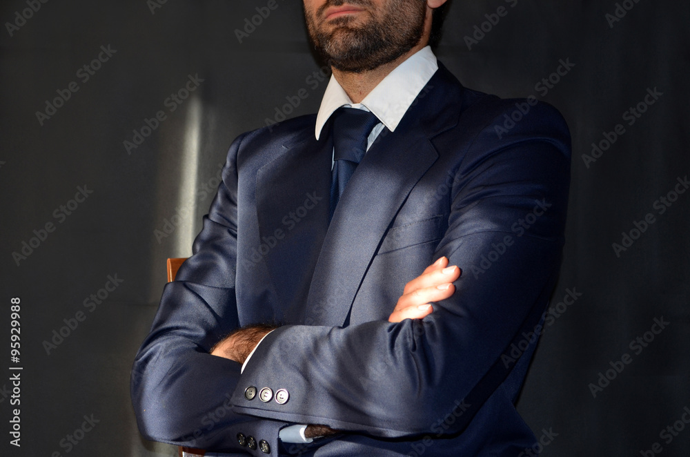 braccia conserte Stock Photo | Adobe Stock