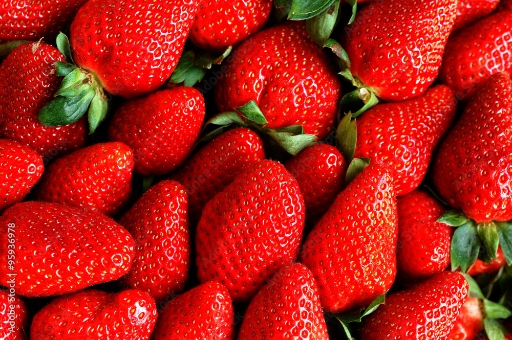 strawberry background Stock Photo | Adobe Stock