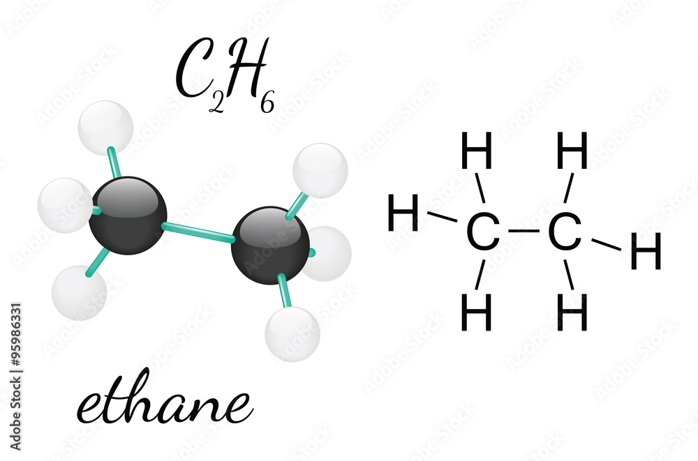Ethane Molecule