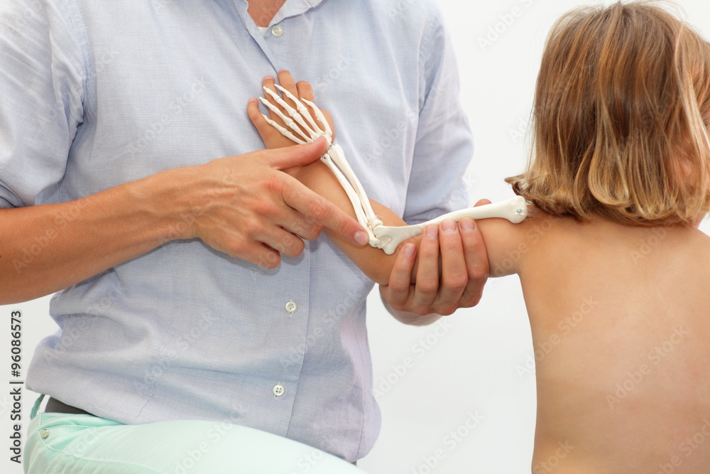 Presentation of child’s upper limb skeletal system - anatomy lesson ...