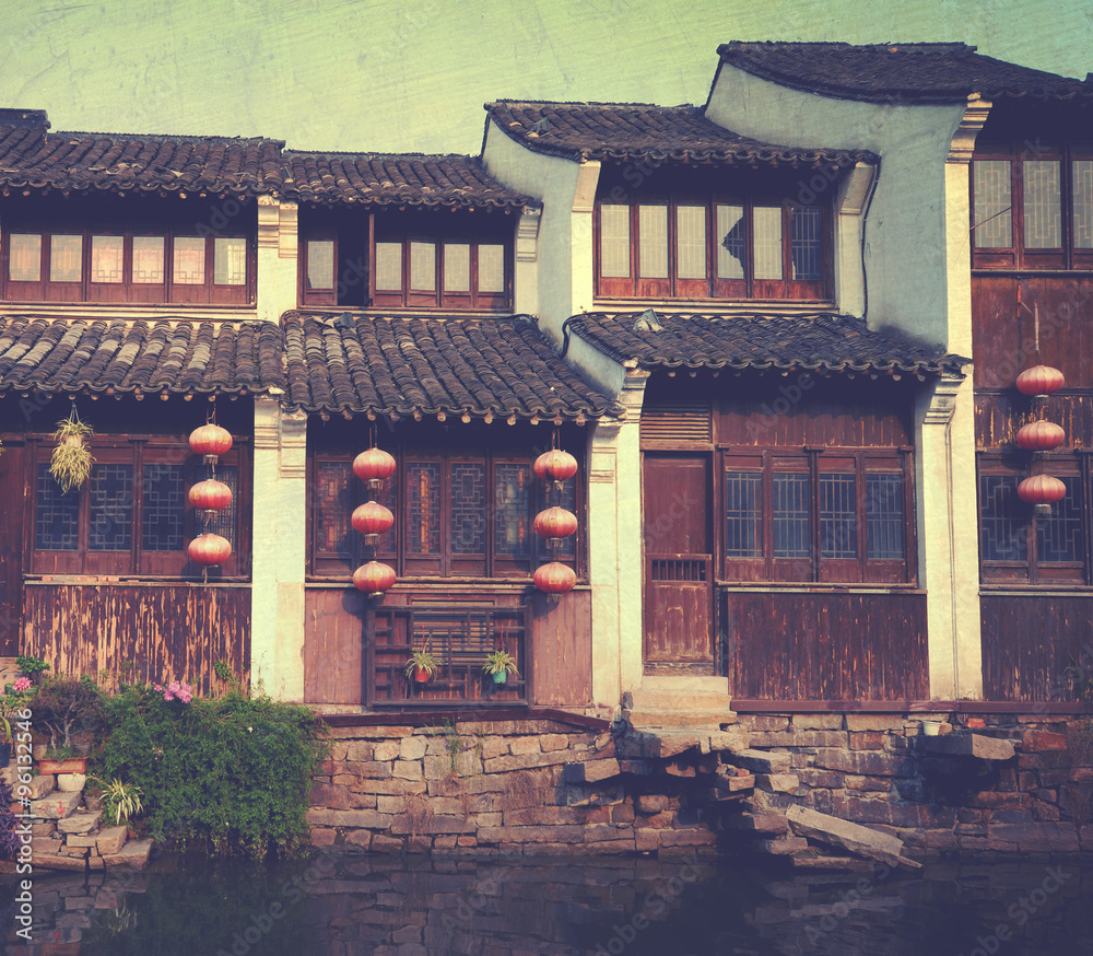 Ancient China History House Village Concept Stock Photo | Adobe Stock