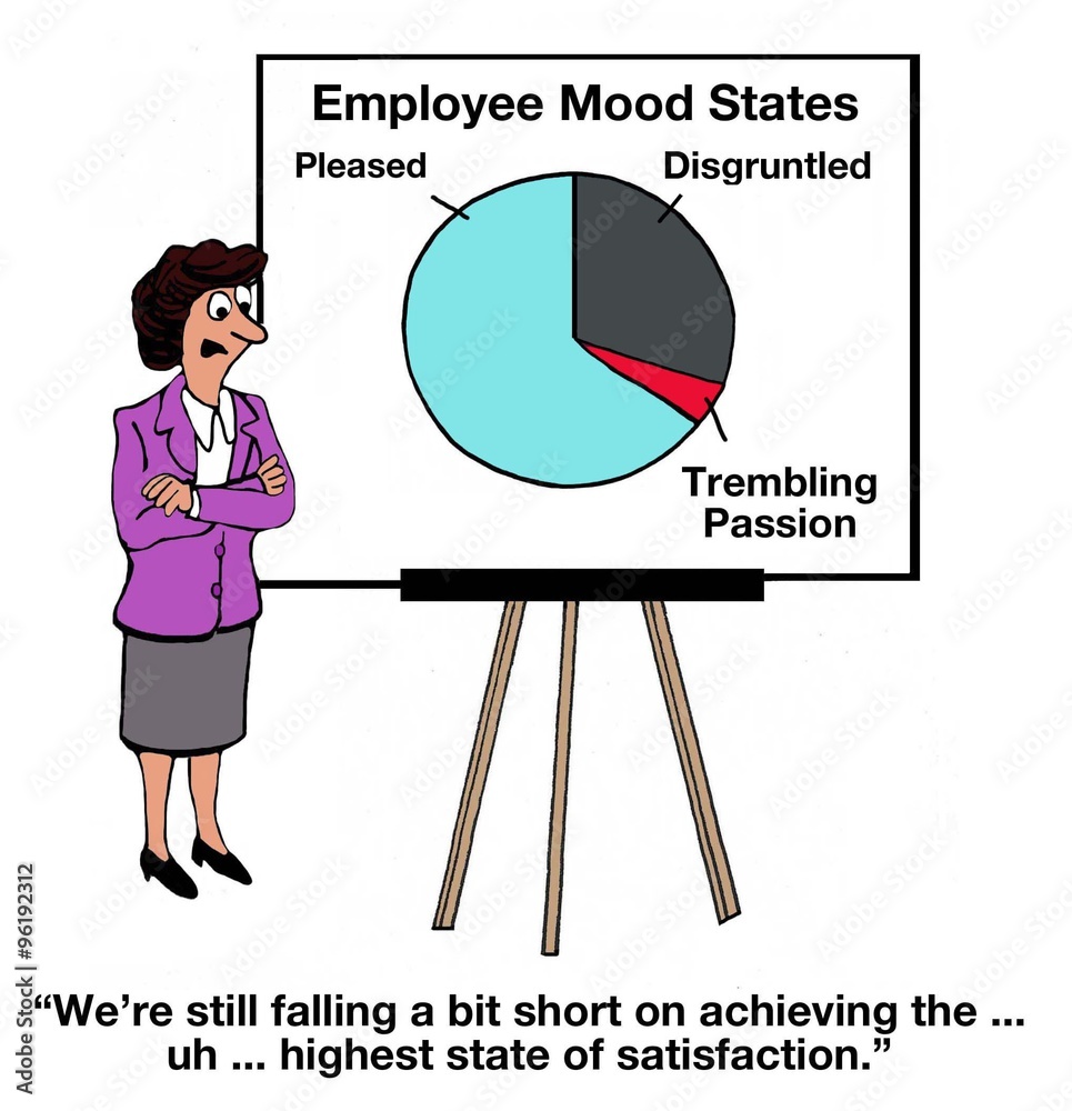 Disgruntled Employee Cartoon