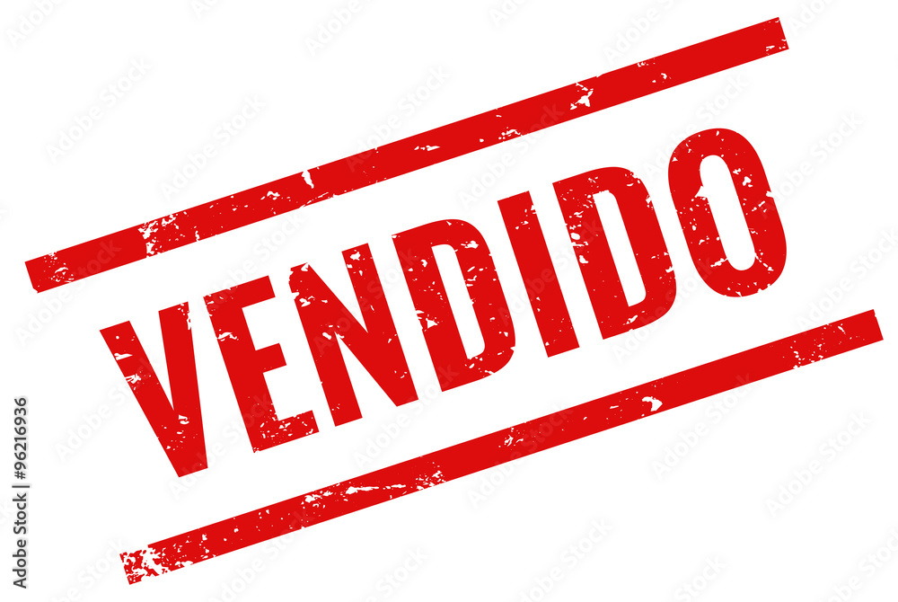 Vetor de vendido rojo do Stock | Adobe Stock