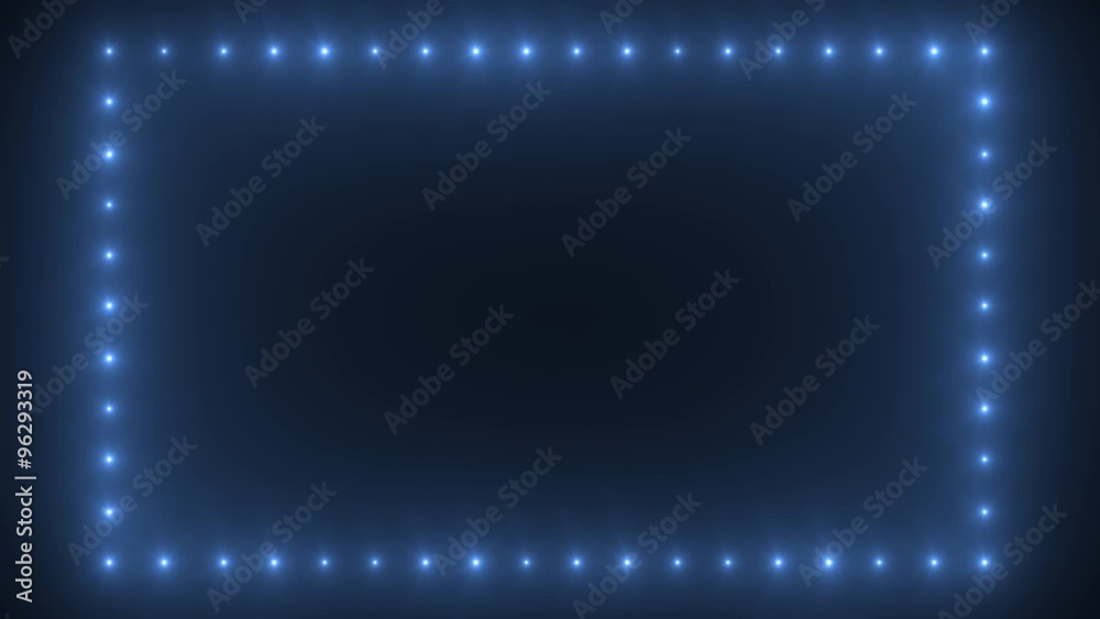 border of lights Stock Video | Adobe Stock