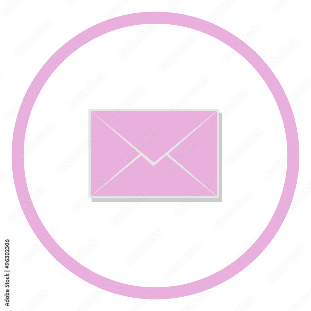Email Icon Pink