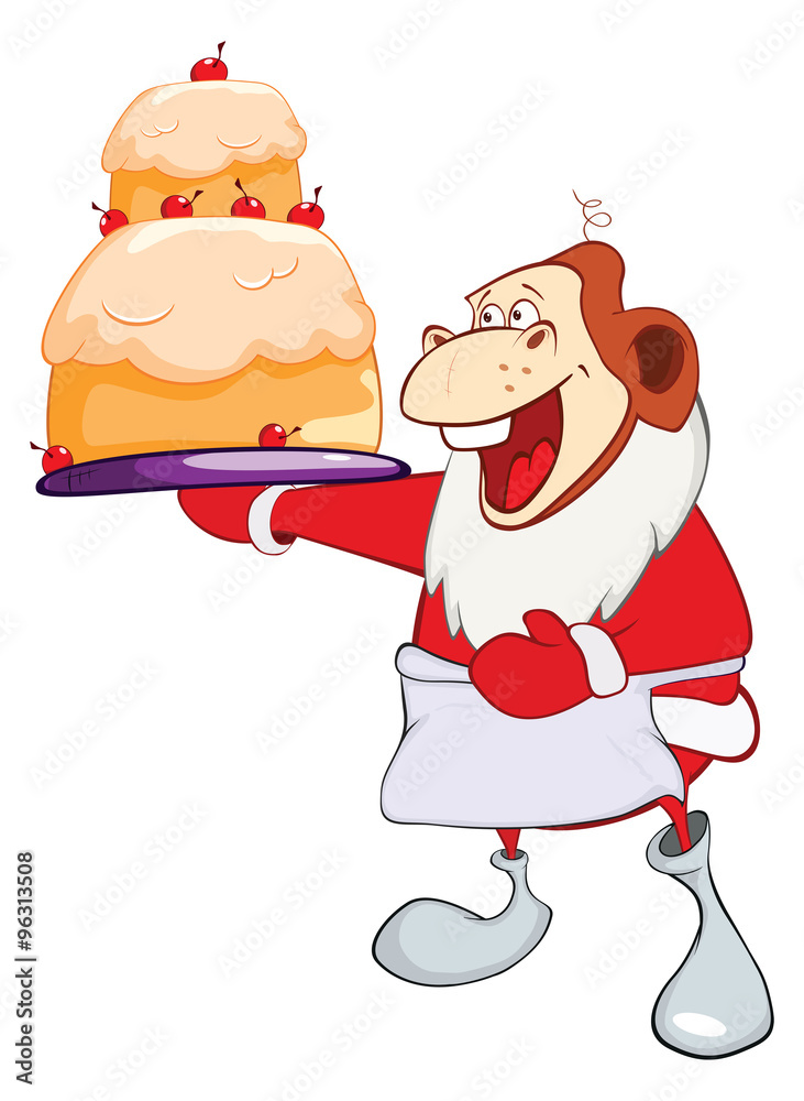 Gourmet Chef Cartoon