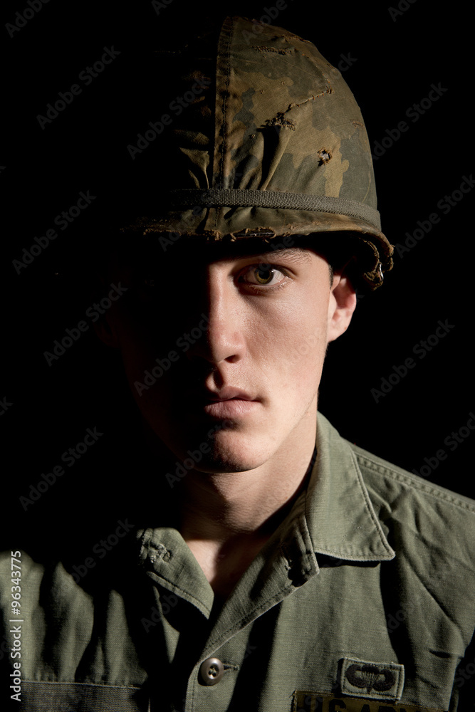 American GI/Soldier From The Vietnam War. Stock Photo | Adobe Stock