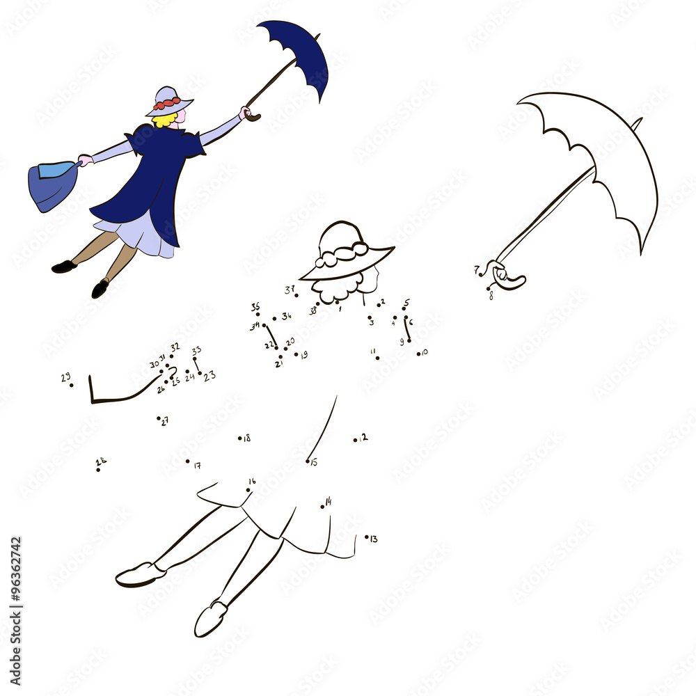 Mary Poppins Vector