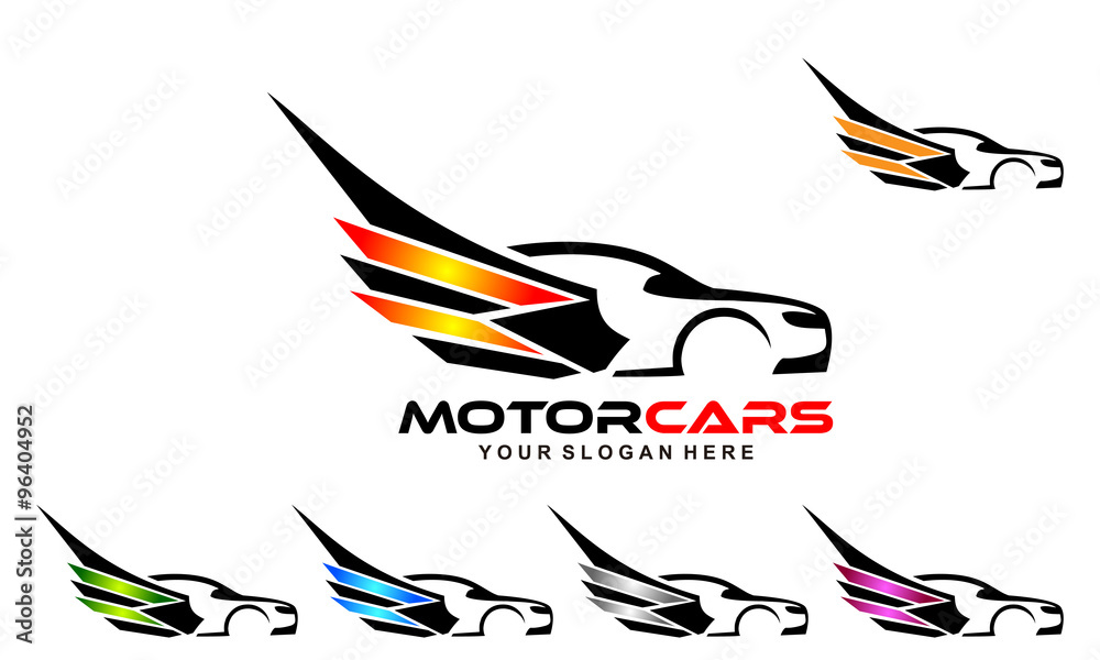 car logo, modern car and professional automotive vector logo design ...