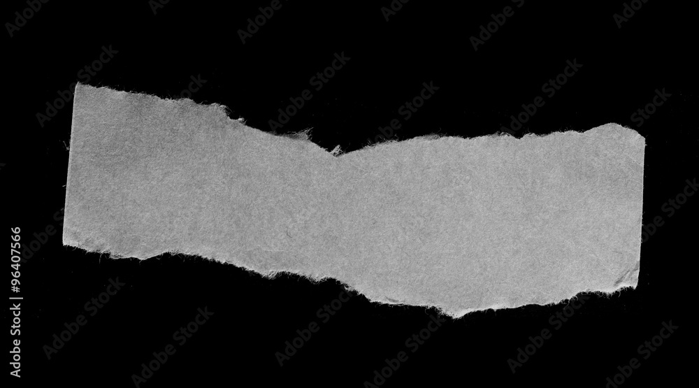 Ripped black and white paper, copy space Stock Photo | Adobe Stock