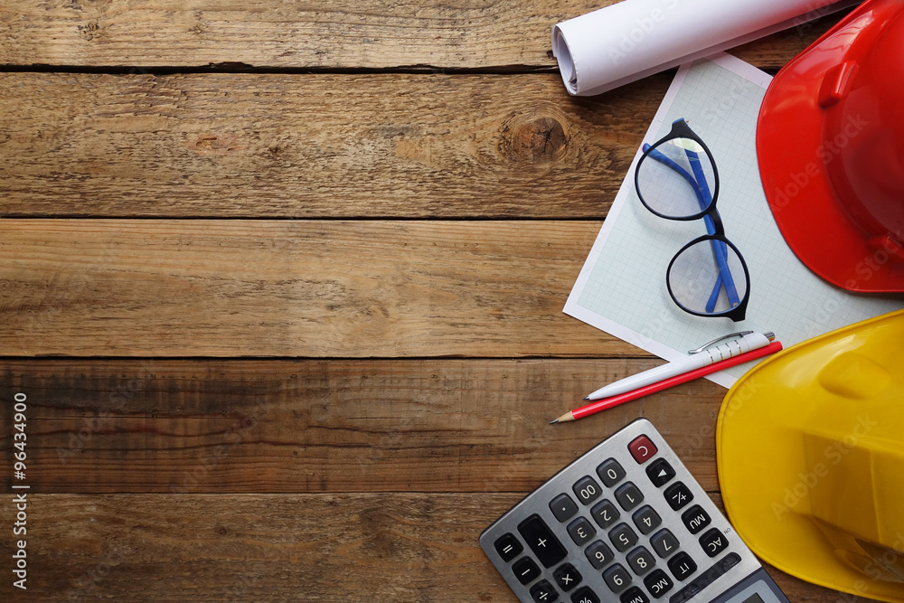 engineer desk background ,project ideas concept Stock Photo | Adobe Stock