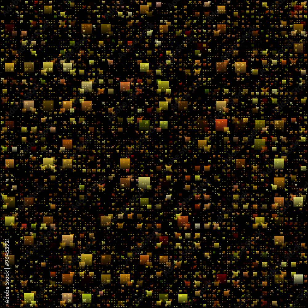 Colorful Background With Gradient Cube Effect Stock Illustration ...