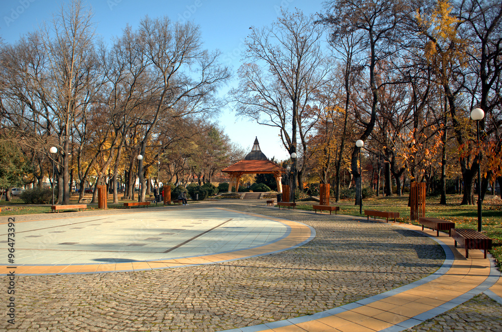 City center, Senta, Serbia Stock Photo | Adobe Stock