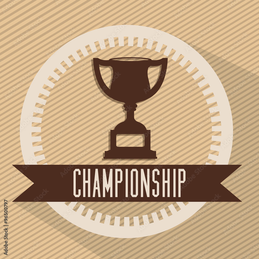 championship award design Stock Vector | Adobe Stock
