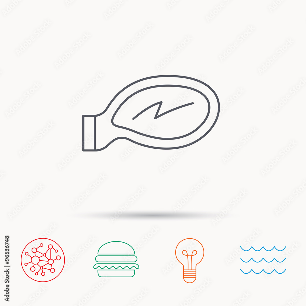 Car mirror icon. Driveway side view sign. Stock Vector | Adobe Stock