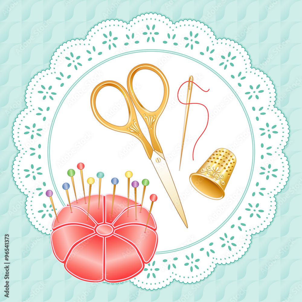 Sewing Thimble Clip Art