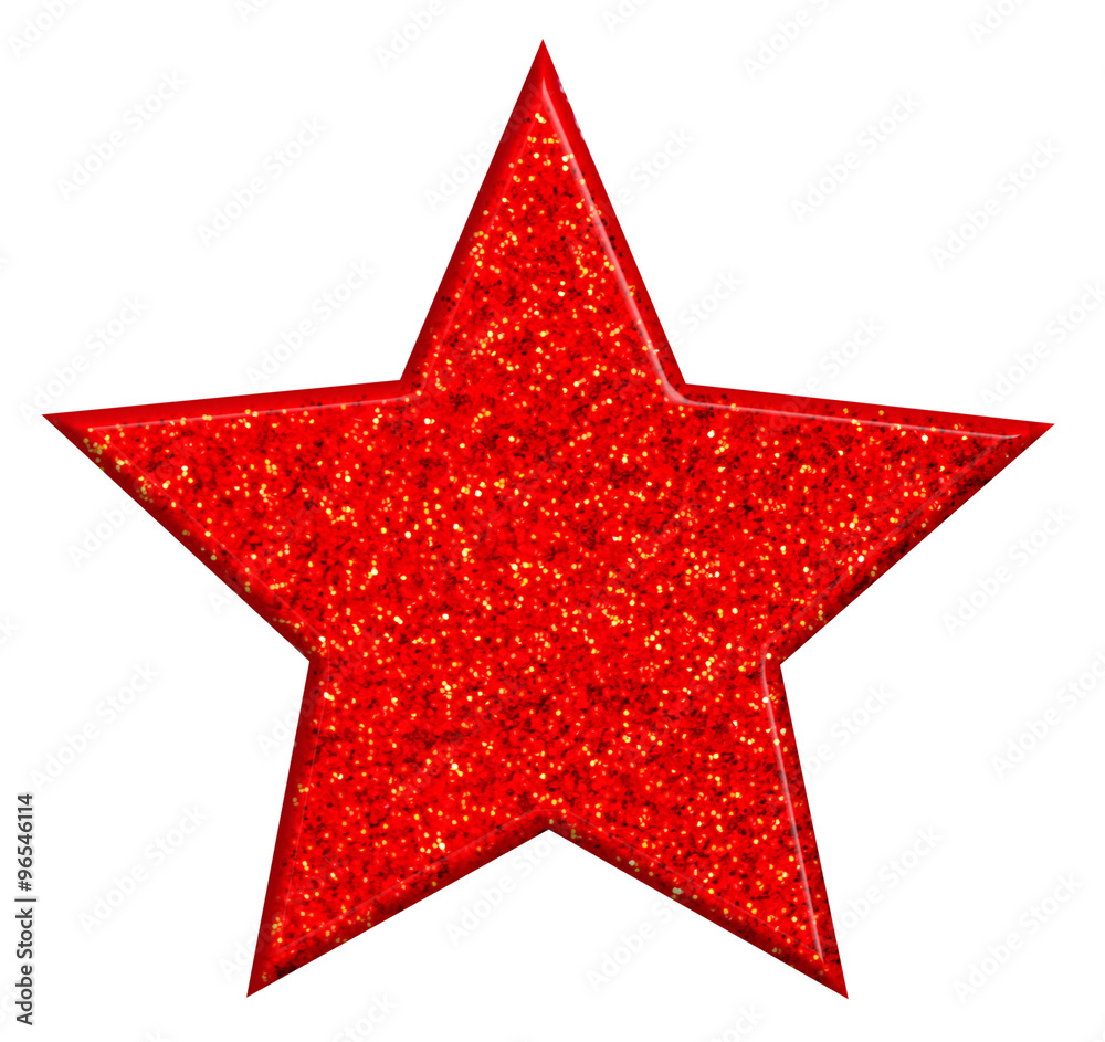 Roter Stern Stock-Foto | Adobe Stock