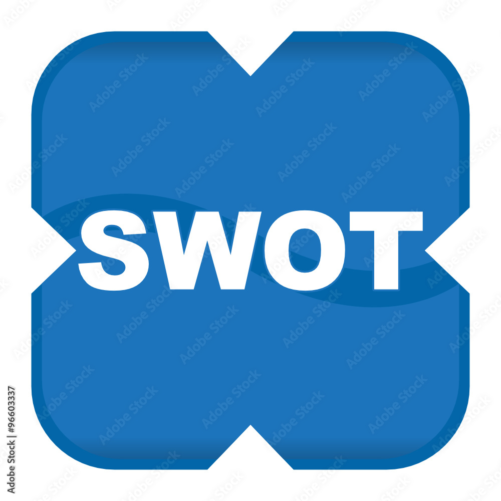 swot icon Stock Vector | Adobe Stock
