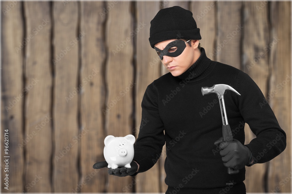 Thief. foto de Stock | Adobe Stock