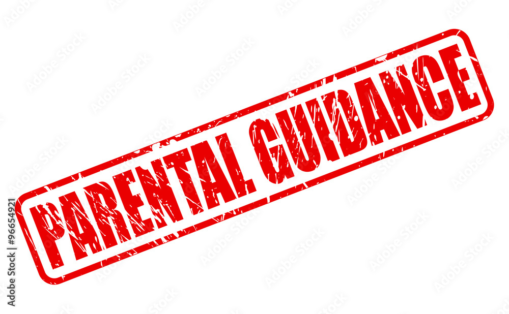 PARENTAL GUIDANCE red stamp text Stock Vector | Adobe Stock