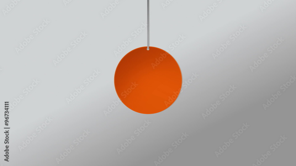 Falling one circle animation, presentation animation templete(included ...