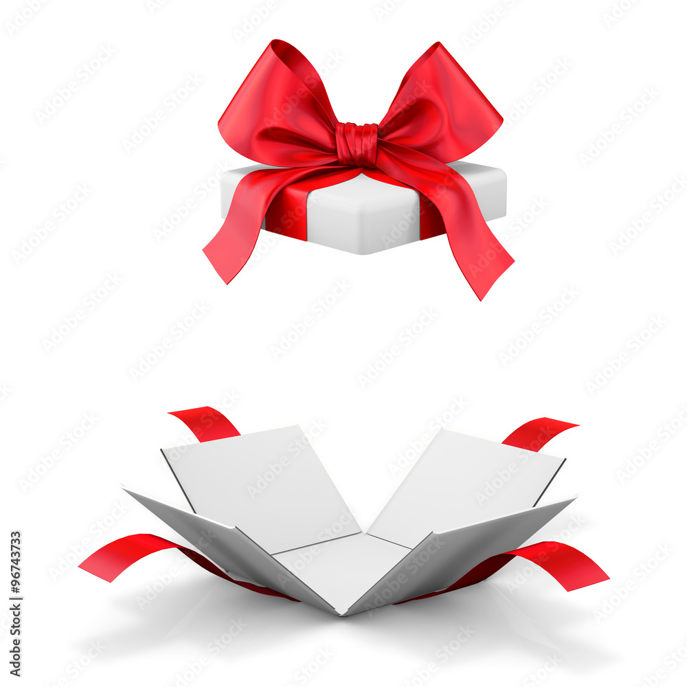 open gift box Stock Illustration | Adobe Stock