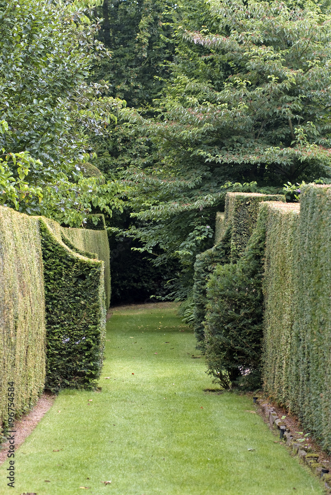 Les Jardins de Castillon Plantbessin, Castillon, 14, calvados Stock ...