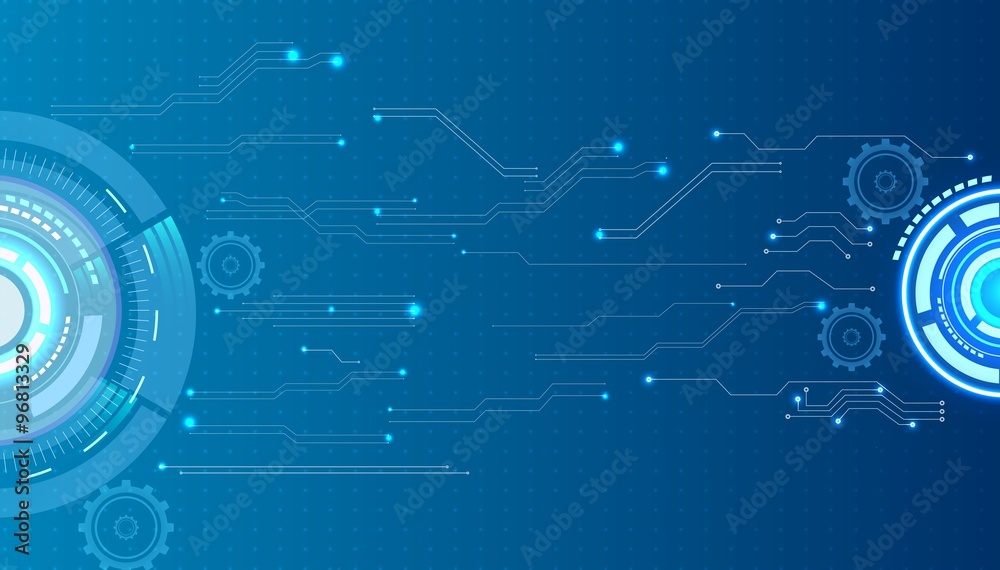 Abstract technology background Stock Vector | Adobe Stock