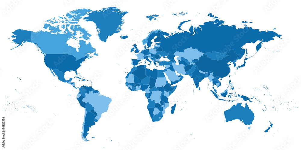 highly detailed political world map Stock-Vektorgrafik | Adobe Stock highly detailed political world map Stock-Vektorgrafik | Adobe Stock